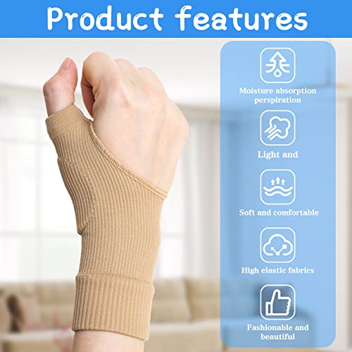 DCC-GETS Thumb Arthritis Compression Gloves(2 PAIRS),comfortable Compression Glove with Soft Gel Pads, Lightweight wrist Support Braces,Pain relief, Carpal Tunnel (Black)
