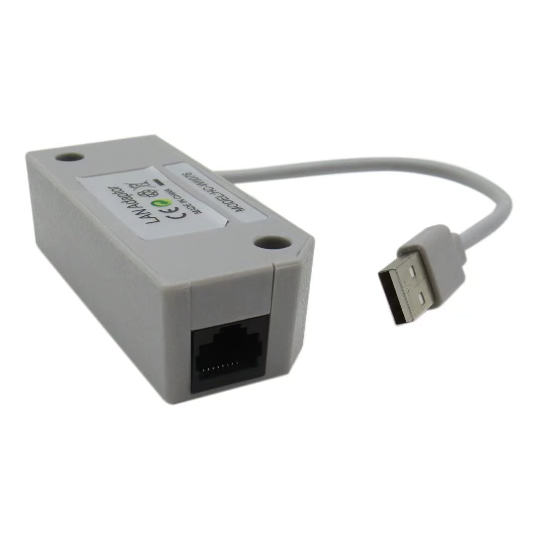 USB 10/100Mbps Ethernet Network Adapter for Nintendo Wii/Wii U/Switch