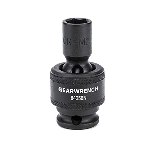 GEARWRENCH 15 Piece 3/8inch Drive 6 Point Universal Impact Socket Set, Metric - 84918N