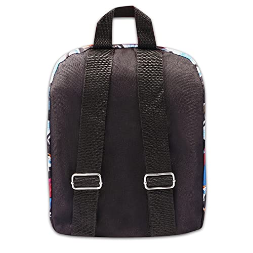Fast Forward New York Disney Frozen Mini Backpack for Women -- Canvas Disney Frozen Backpack Purse Shoulder Bag for Adults, Teens