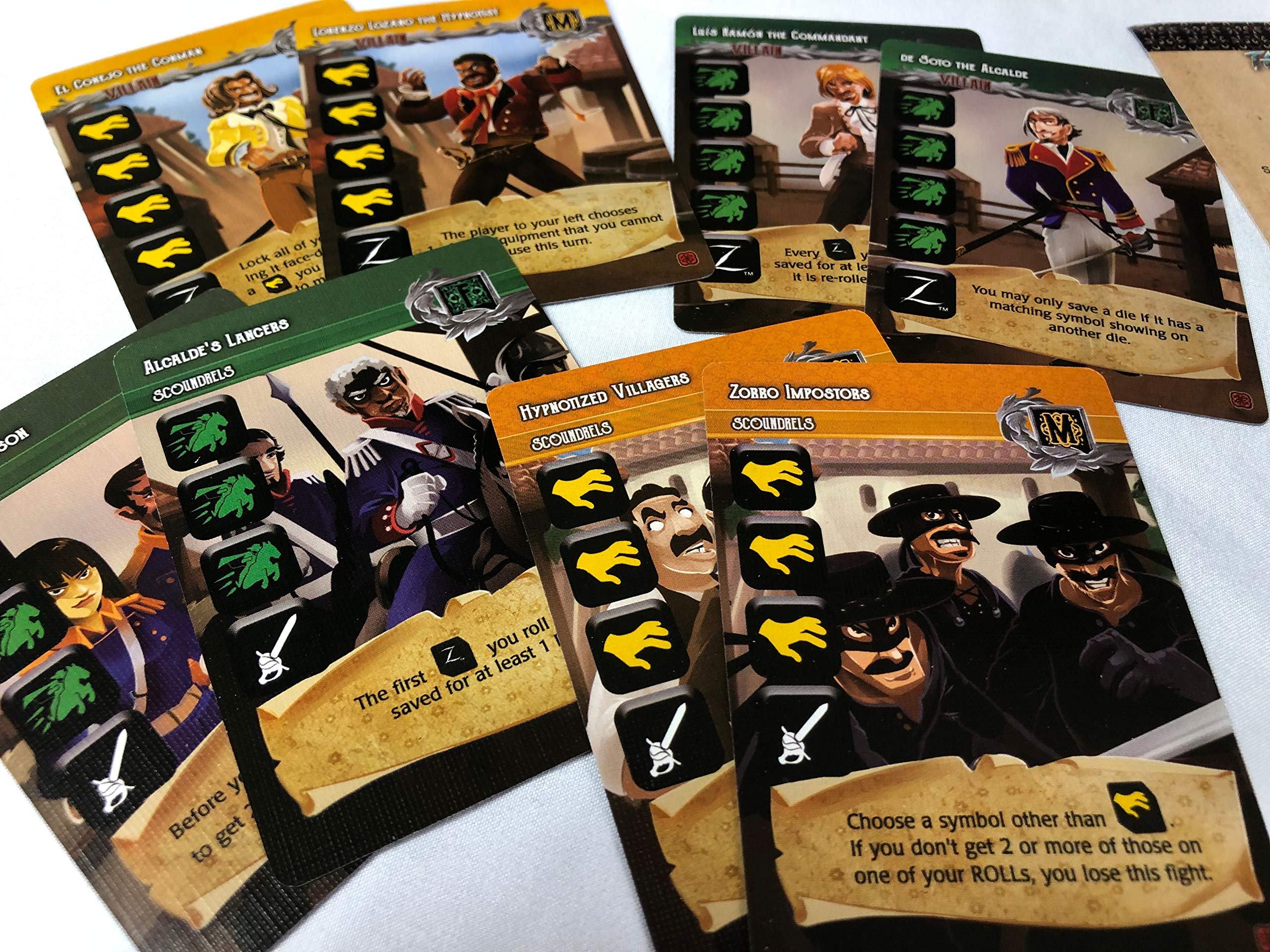 Pull the Pin Games The Zorro Dice Game