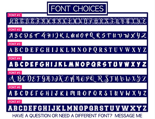 Single Letter Decal for Tumble Cup, Water Bottle, Laptop, car Window or Other Hard and Smooth Surface Your Choice of Color & Style | Decals by ADavis