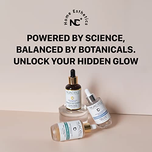 NUA CELL HYALURONIC 5 PANTHENOL B5 Serum, 5 Hydro Complex + Recovery serum, For Home Aesthetic Cosmetics, Daily Intense Hydration For Dehydrated Skin from Korea, 2Fl.Oz, Liposome Cell System