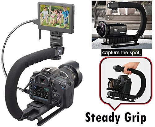 Camera Stabilizing Pro Grip Handle for Sony NEX-3N NEX-3NL NEX-5T NEX-5TL