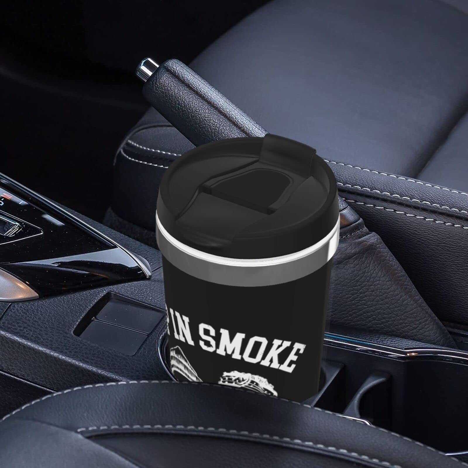 Cheech and Chong University 13 oz Stainless Steel Coffee Cup Suitable for Home, Office, Travel, Party