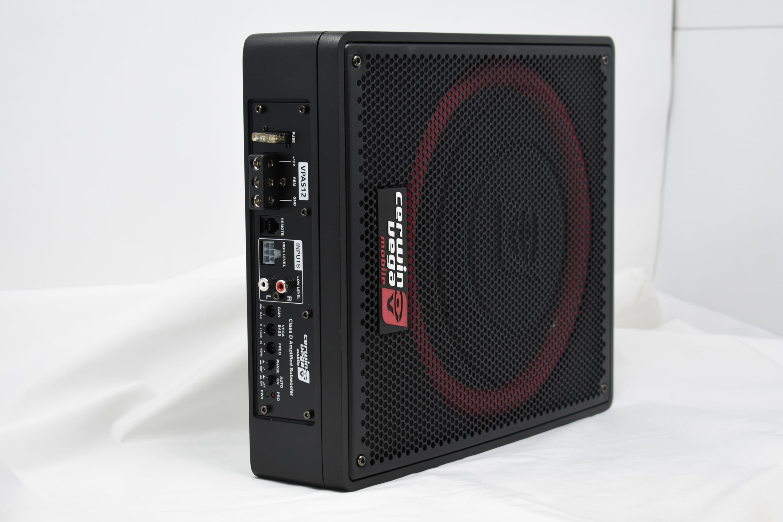 Cerwin-Vega Mobile 12" Powered Active Subwoofer 600W Max