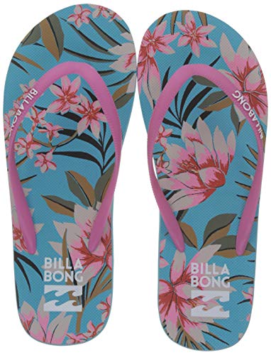 Billabong Women's DAMA Flip Flops, Multicolour Seafoam 1208, 9.5