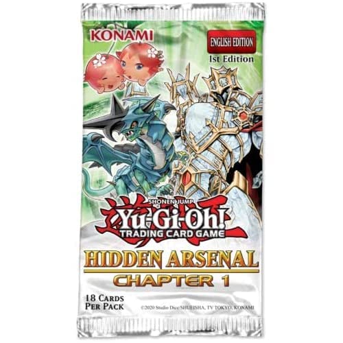 Yugioh Singles Hidden Arsenal Chapter 1 Mini Booster Packs Box