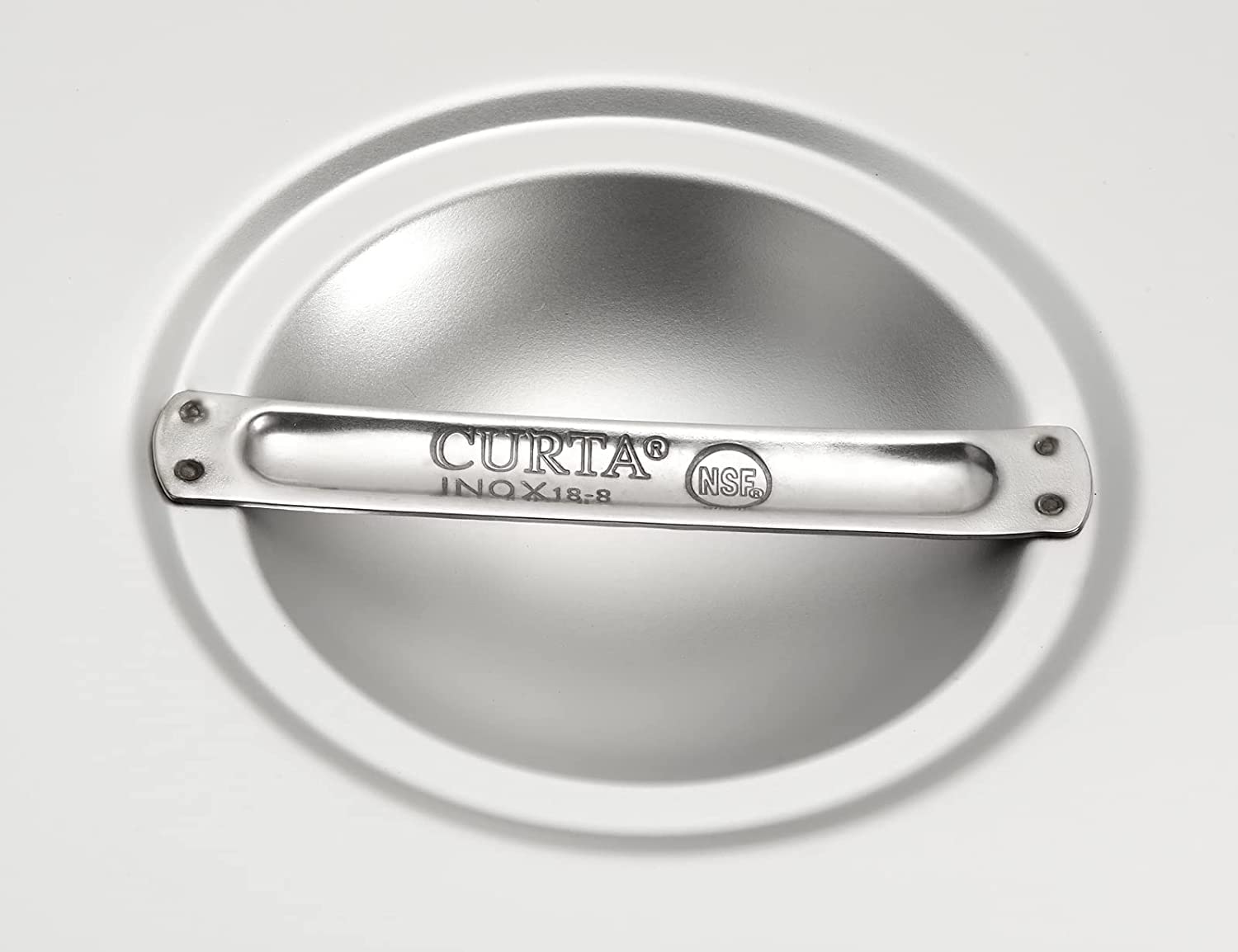 CURTA 6 Pack Anti-Jam Hotel Pans with Lids, 1/6 Size 2 1/2 Inch Deep, NSF Commercial 18/8 Stainless Steel Chafing Steam Table Food Pan with Covers