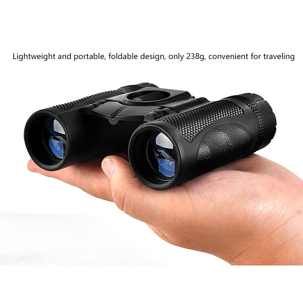 Bird Watching Binoculars 12x25 Compact BAK4 Prism FMC Lens Binoculars Waterproof for Birds Watching Hunting Travel Telescope