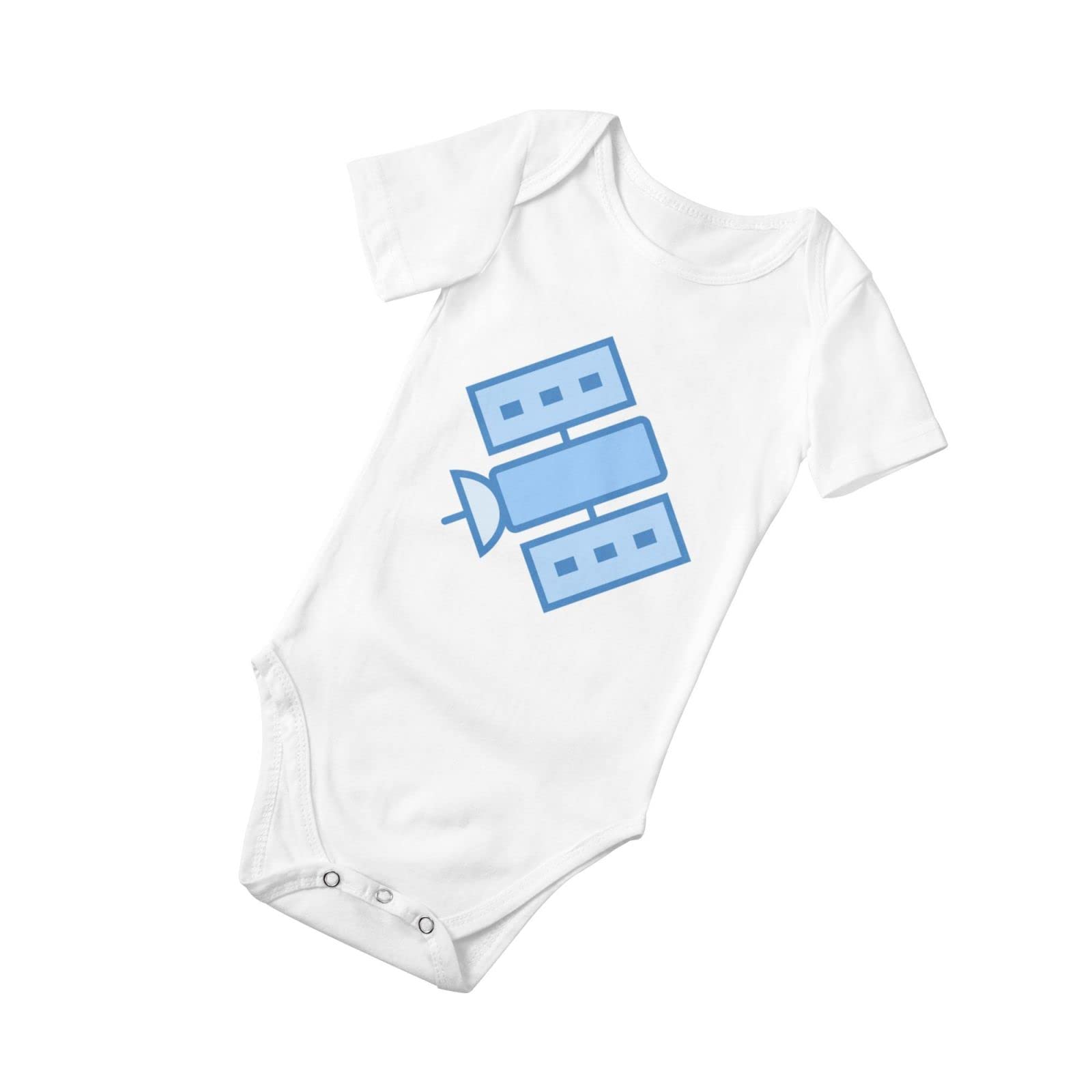 CUSDITOMSUE Custom Unisex Baby Bodysuits Personalized Design Your Picture Name Logo Text Short-Sleeve Bodysuits Baby Romper (3 Months, White)