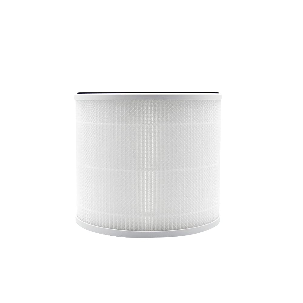 PuriDoc Air Purifier Filter Replacement H13 True HEPA Filter Cleaner Official Certified Replacement for AM-A150, Home, Bedroom, 1 Pack, White