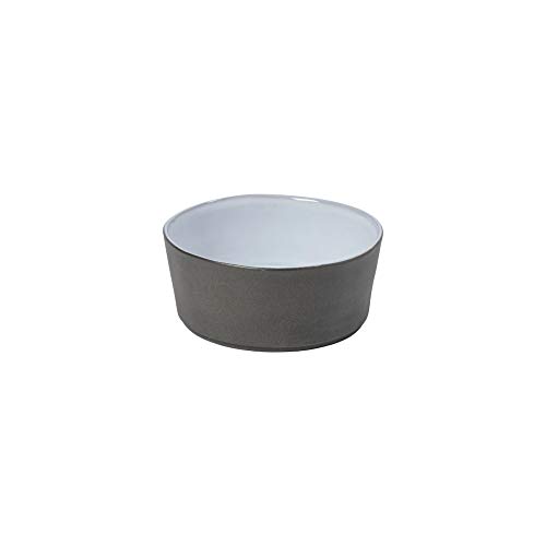 Costa Nova Ceramic Stoneware 17.5 oz. Soup & Cereal Bowl - Lagoa Eco Gres Collection, White | Microwave & Dishwasher Safe Dinnerware | Food Safe Glazing | Restaurant Quality Tableware