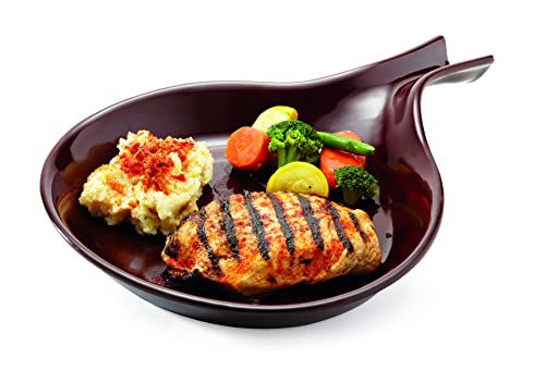 G.E.T. Enterprises SK-2-BR 16 oz., 10.5" Skillet, Melamine, Brown (Pack of 12)