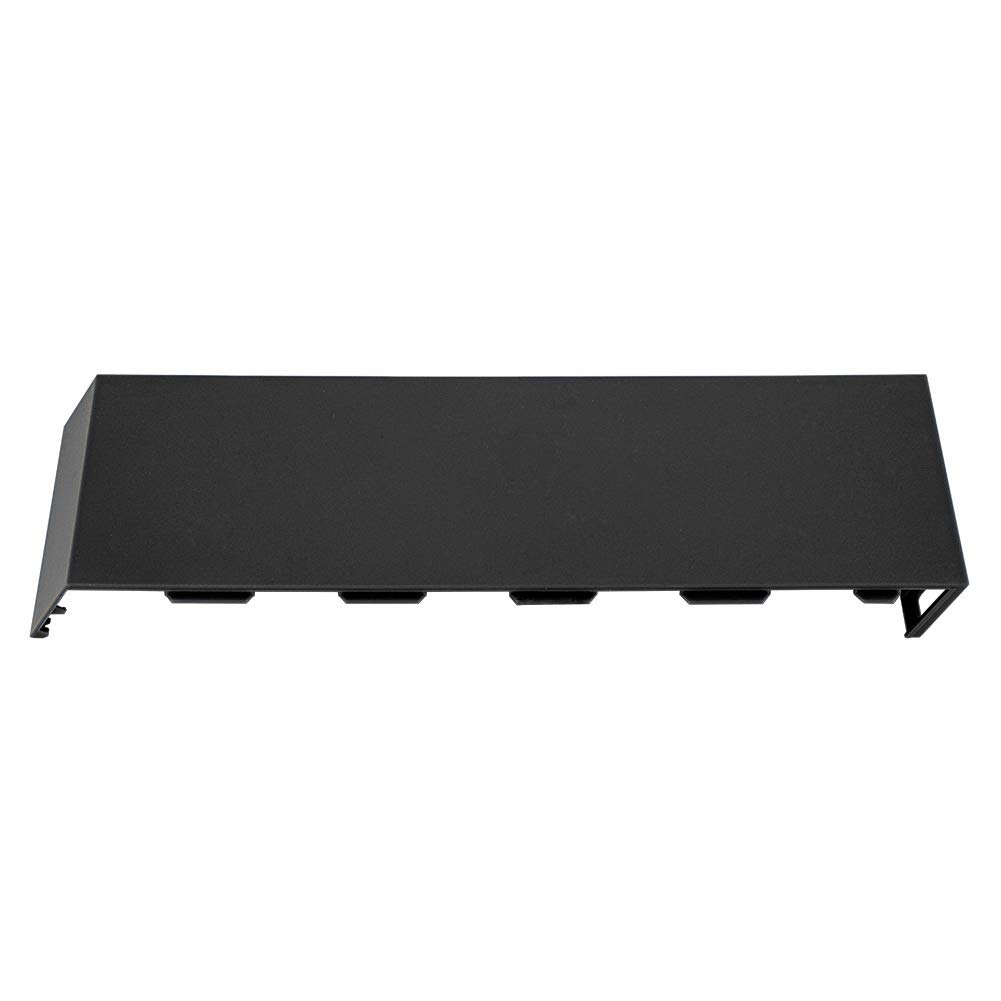 PUSOKEI Protective Shell Case HDD Bay Cover Hard Disc Drive Faceplate Replacement for Sony Console(Black)