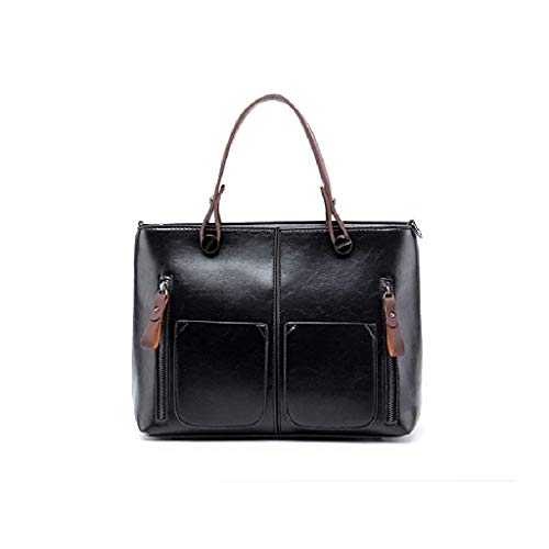 CZDYUF Women's Satchel Handbags Top Handle Purses Shoulder Bags Vegan Leather Tote for Ladies with Long Strap (Color : D)