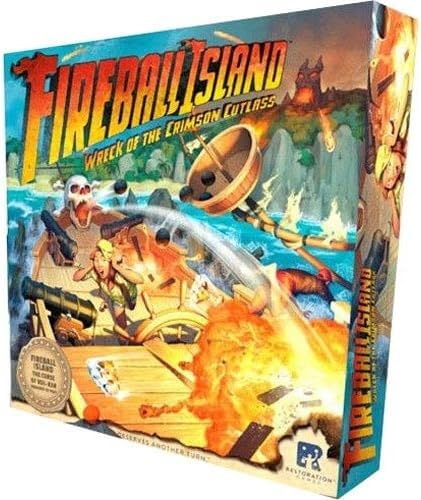 Restoration Games Fireball Island: Wreck of The Crimson Cutlass, Multi-Colored