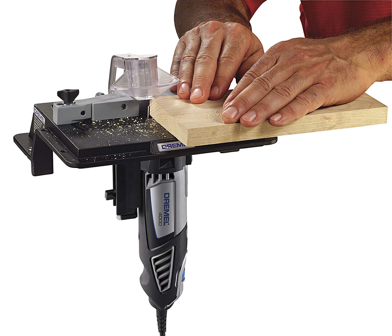 Dremel 4300-9/64 Rotary Tool Kit with Flex Shaft- 9 Attachments & 64 Accessories- Engraver, Router, Sander, and Polisher & 231 Portable Rotary Tool Shaper and Router Table- Woodworking Attachment