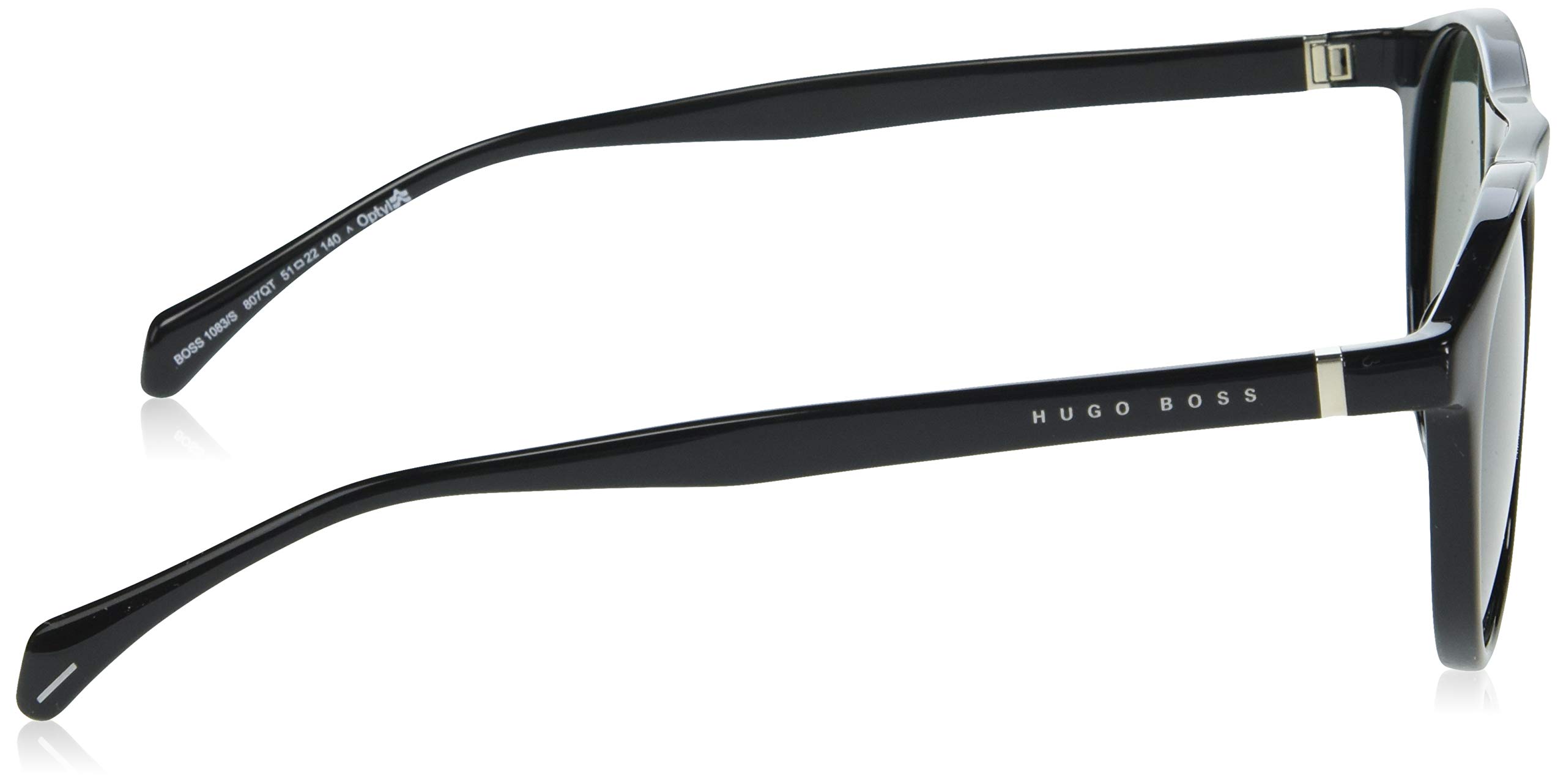 BOSS by Hugo Boss Men's BOSS 1083/S Oval Sunglasses, Black, 51mm, 22mm
