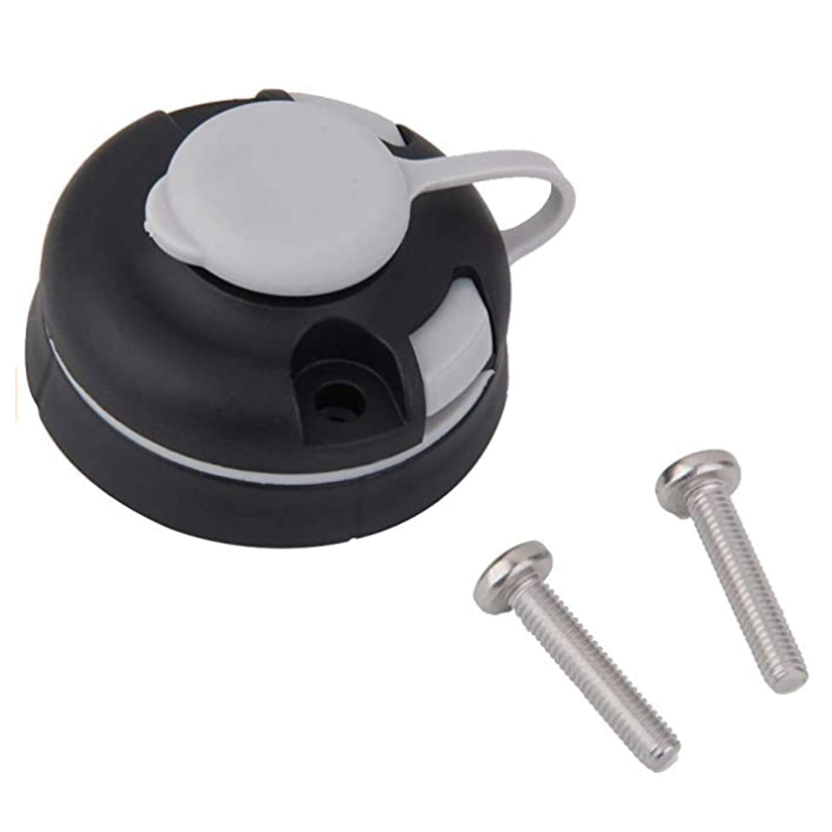 Cusstally Canoe Mount Base Inflatable Boat Sea Fishing Rod Holder with Screw Mount Base Tackle Fishing Kit Accessory