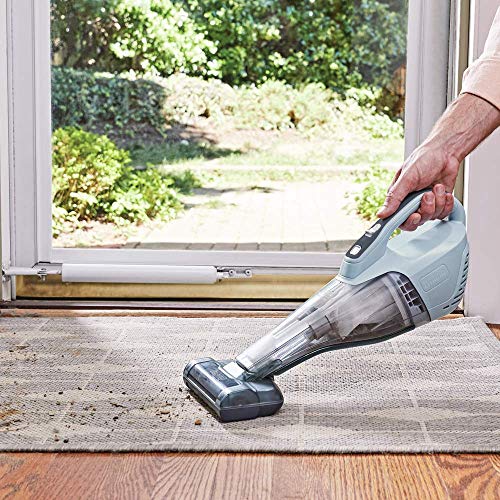 Black+Decker dustbuster QuickClean Cordless Handheld Vacuum, Blue (HLVB315JCZ01)
