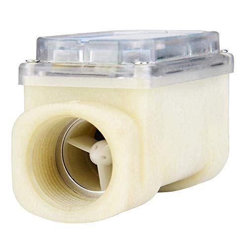Cusstally Mini Digital Turbine Meter Meter Turbine Flowmeter for Chemicals Water Sea Liquid Flowmeter