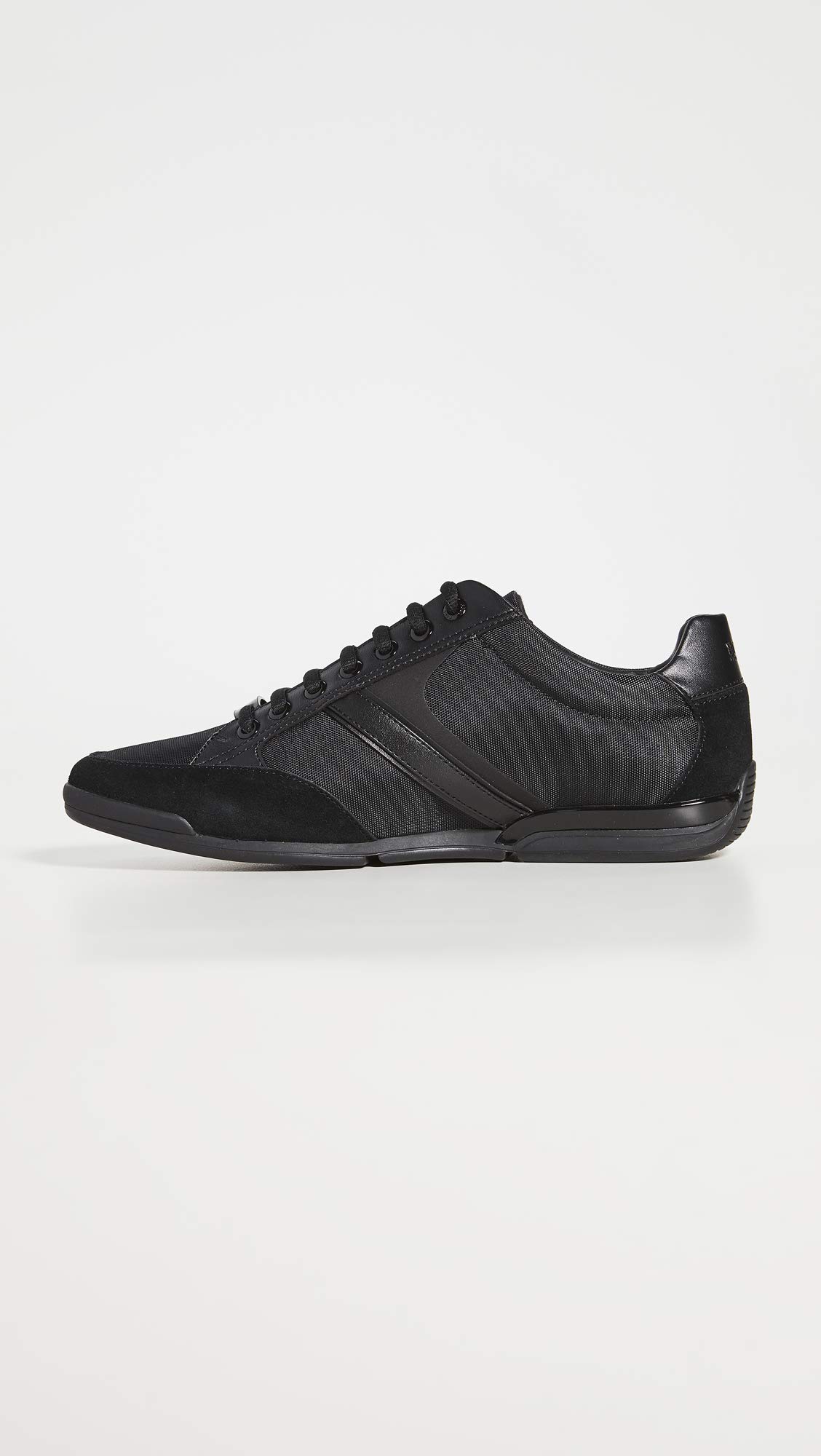 BOSS Men's Saturn Sneakers, Black, 12 Medium US