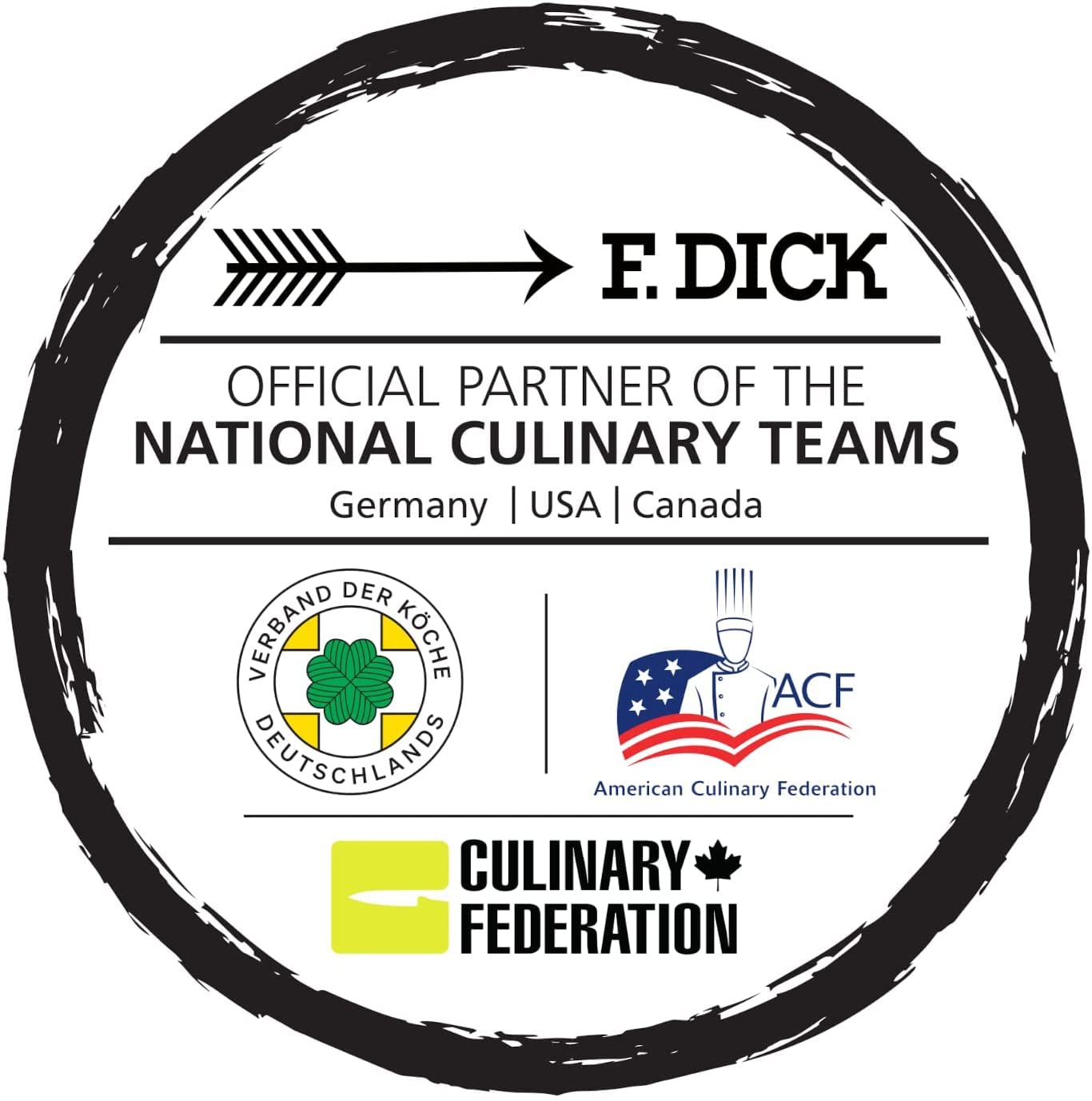 F. DICK – 1905 Chef Knife - Classic kitchen knife with 8.3" blade & 56 HRC - Ideal for meat & vegetables - High carbon - Stainless steel - Ultra sharp - Ergonomic handle