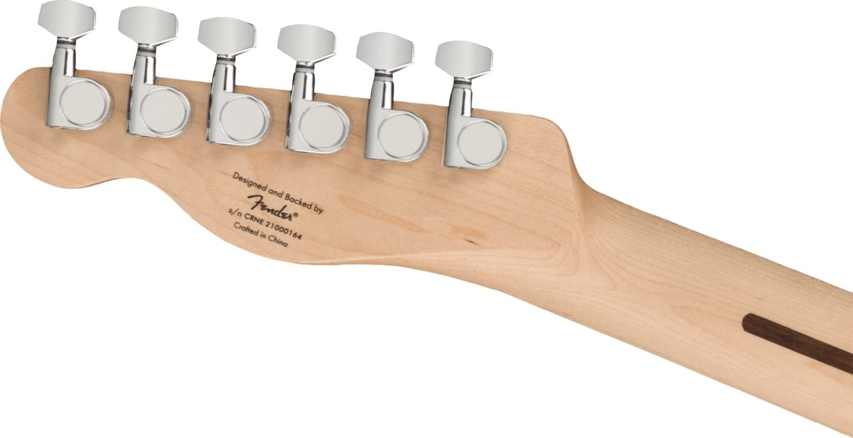 Squier Bullet Telecaster SS Electric Guitar, with 2-Year Warranty, Black, Laurel Fingerboard