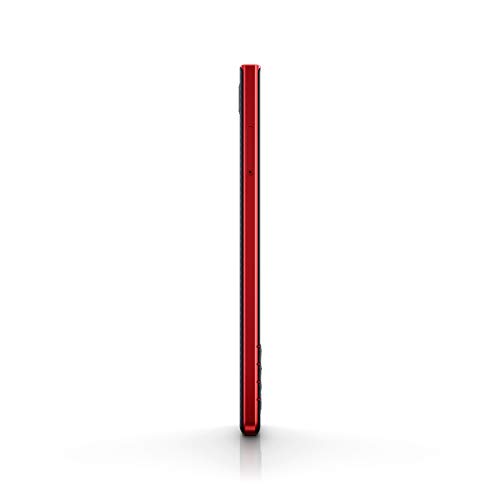 BlackBerry KEY2 LE (Lite) Dual-SIM (64GB, BBE100-4, QWERTZ Keypad, GSM Only, No CDMA) Factory Unlocked 4G Smartphone (Atomic Red) - International Version