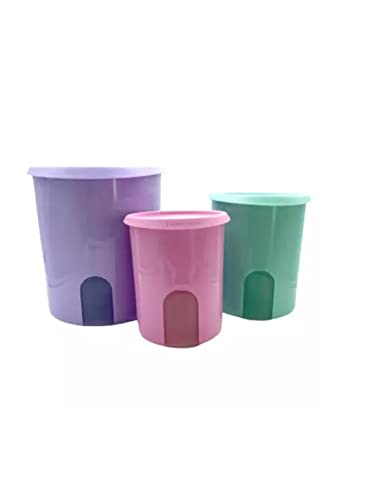 New Tupperware Tupperware One Touch Canister Set of 3