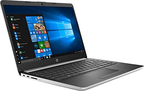 HP 2019 14โ Laptop (Intel Pentium Gold 2.3GHz, Dual Cores, 4GB DDR4 RAM, 128GB SSD, Wi-Fi, Bluetooth, HDMI, Windows 10 Home) (Ash Silver) (14-CF0012DX)