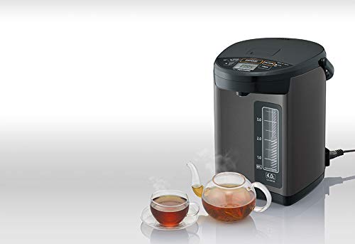 Zojirushi CD-NAC40BM Micom Water Boiler & Warmer, 4.0 Liter, Metallic Black