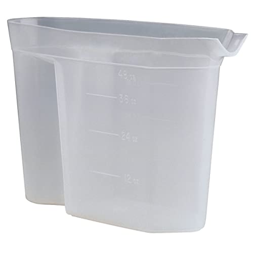 OCSParts 48 oz Water Pitcher, Convenient Compact Design, Great for Bunn Velocity Brew, BX, BT, BTX, GR and Keurig Machines, Accurate Measuring, Handle Design for Easy Pouring