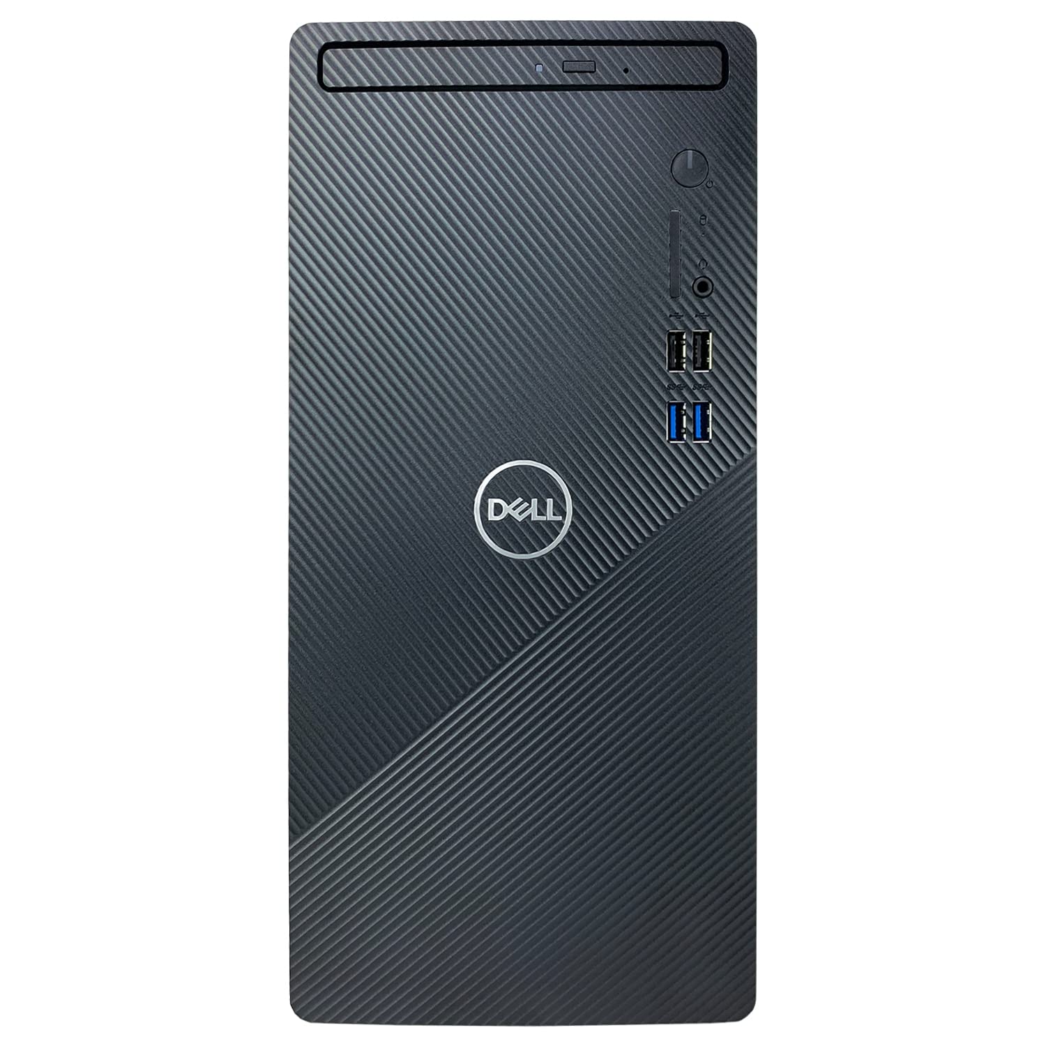 Dell Inspiron i3891 Desktop Computer - 11th Gen Intel 6-Core i5-11400 up to 4.40 GHz Processor, 8GB DDR4 Memory, 256GB SSD, Intel UHD Graphics 630, DVD Burner, Windows 11 Home, Black (Renewed)