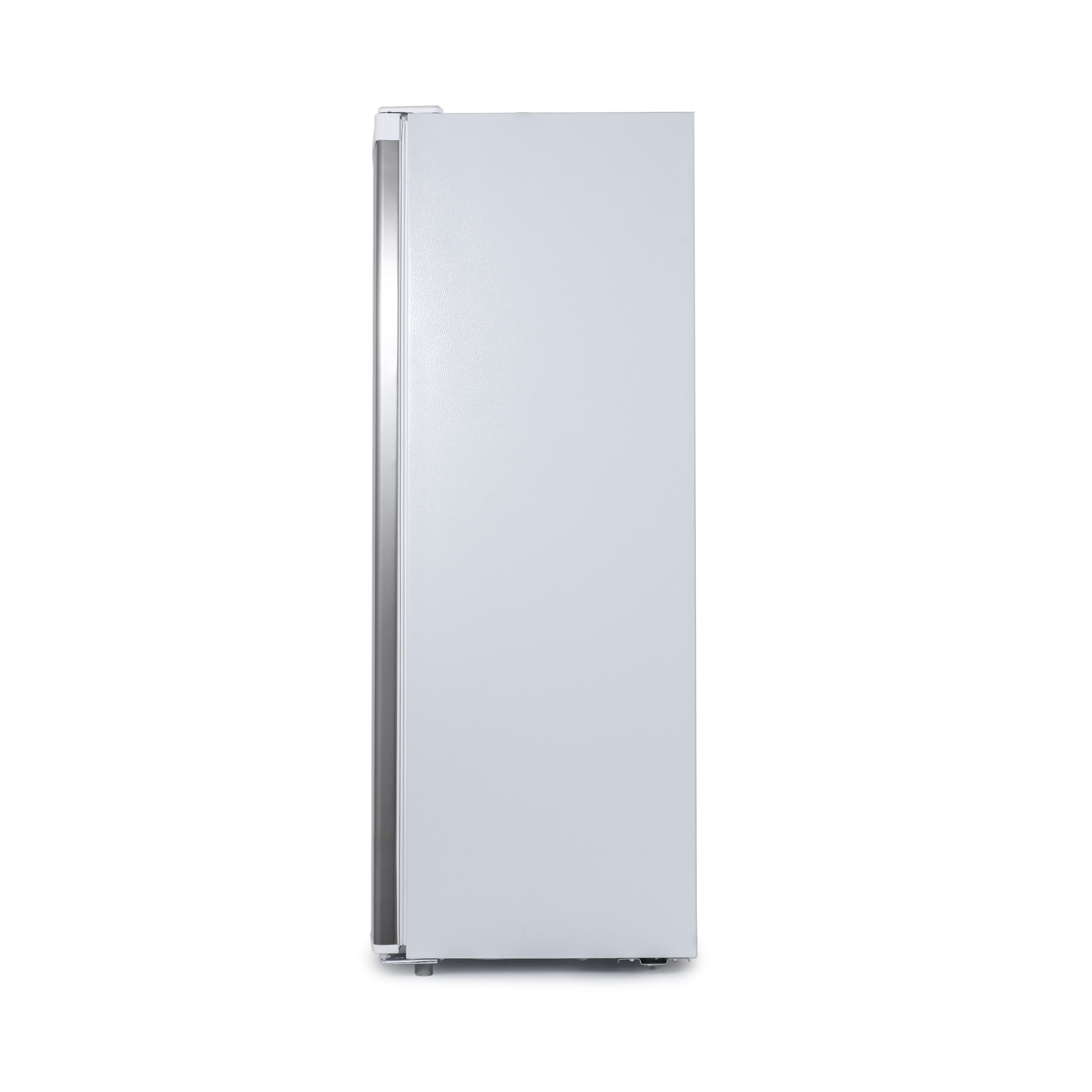 Commercial Cool Upright Freezer, Stand Up Freezer 6 Cu Ft with Reversible Door, White with VCM Door