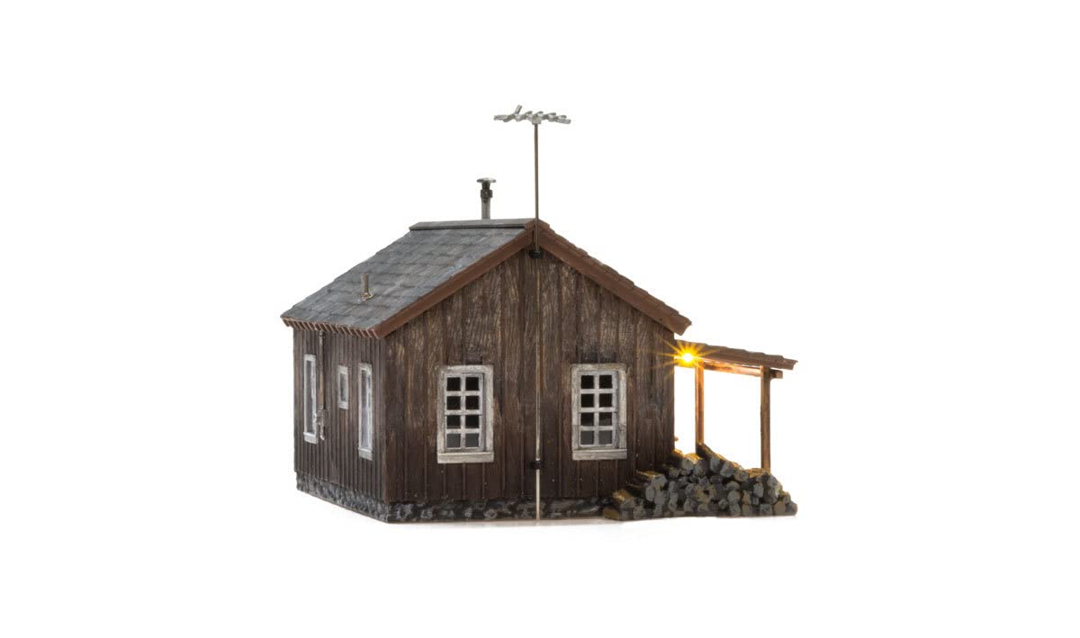 Woodland Scenics BR4955 N B/U Rustic Cabin