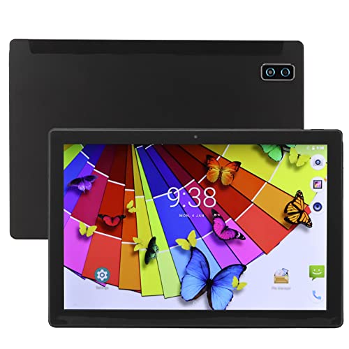 Cosiki 10.1 Inch Tablet, Tablet 5G WiFi 8G RAM 256G ROM 100-240V for Home for Travel (US Plug)