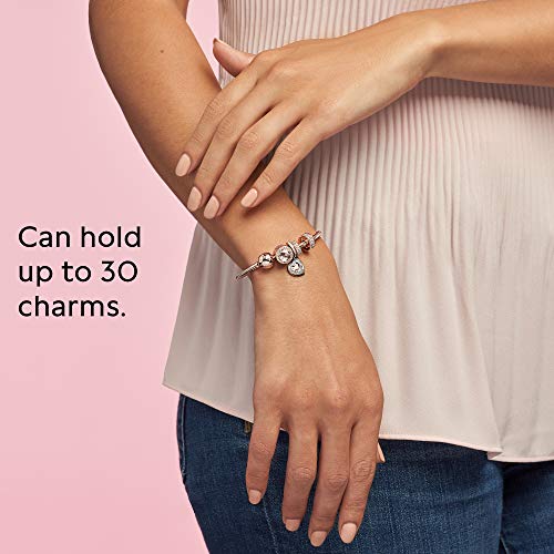 PANDORA Smooth Rose Clasp Bracelet