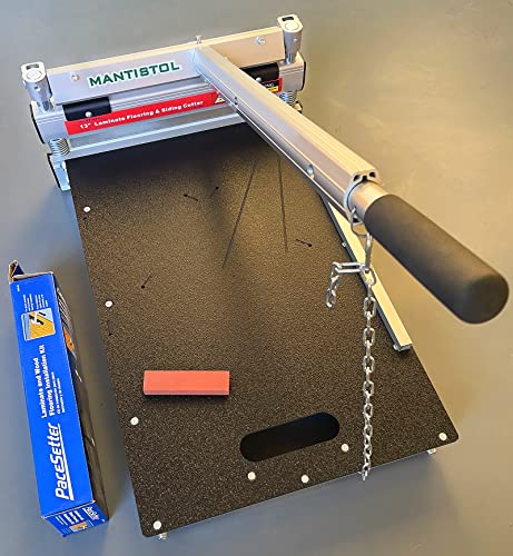 MANTISTOL MC-330 13'' Pro Laminate Floor Cutter with 13" Replacement Blade and Installation Kit