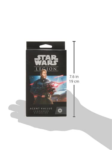 Star Wars: Legion Agent Kallus Commander Expansion - Lead Imperial Forces! Tabletop Miniatures Game, Strategy Game for Kids and Adults, Ages 14+, 2 Players, 3 Hour Playtime, Made by Atomic Mass Games