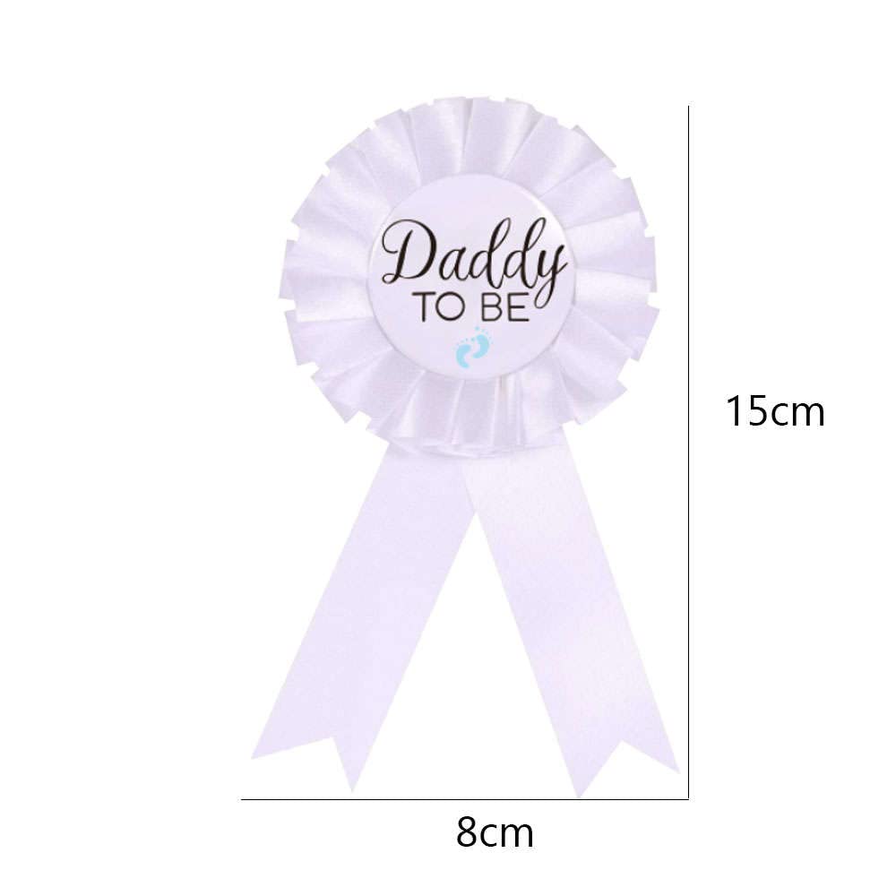 CoolerthingsDG, Daddy to be & Mommy to be Tinplate Badge Pin, pink and blue footprint), Alloy Steel