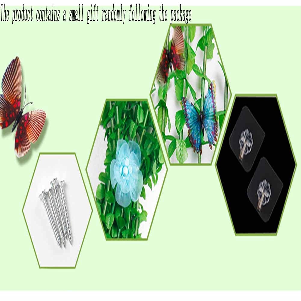 WZNING Leaf Strip Curtains, Artificial Green String Bamboo Bead Curtain Home Decoration Partition for Balconies Wall Garden Pergola, Easy to Install Interior Decoration, Home and Kitchen Decoration