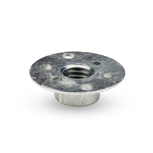 BHA Angle Grinder Ribbed Backing Pad for Resin Fiber Disc, 5" x 5/8"-11