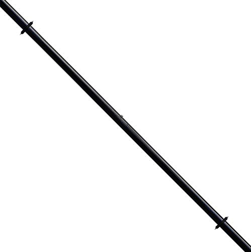 Cannon Paddles Nokomis FX Touring Kayak Paddle with Yellow Fiberglass Reinforced Polymer Blades (2-Piece), Black/Yellow, 240cm