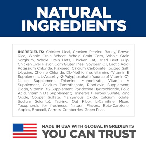 Hill's Science Diet Adult 6+ Chicken Meal, Barley & Brown Rice Recipe Large Breed Dry Dog Food, 15 lbs.