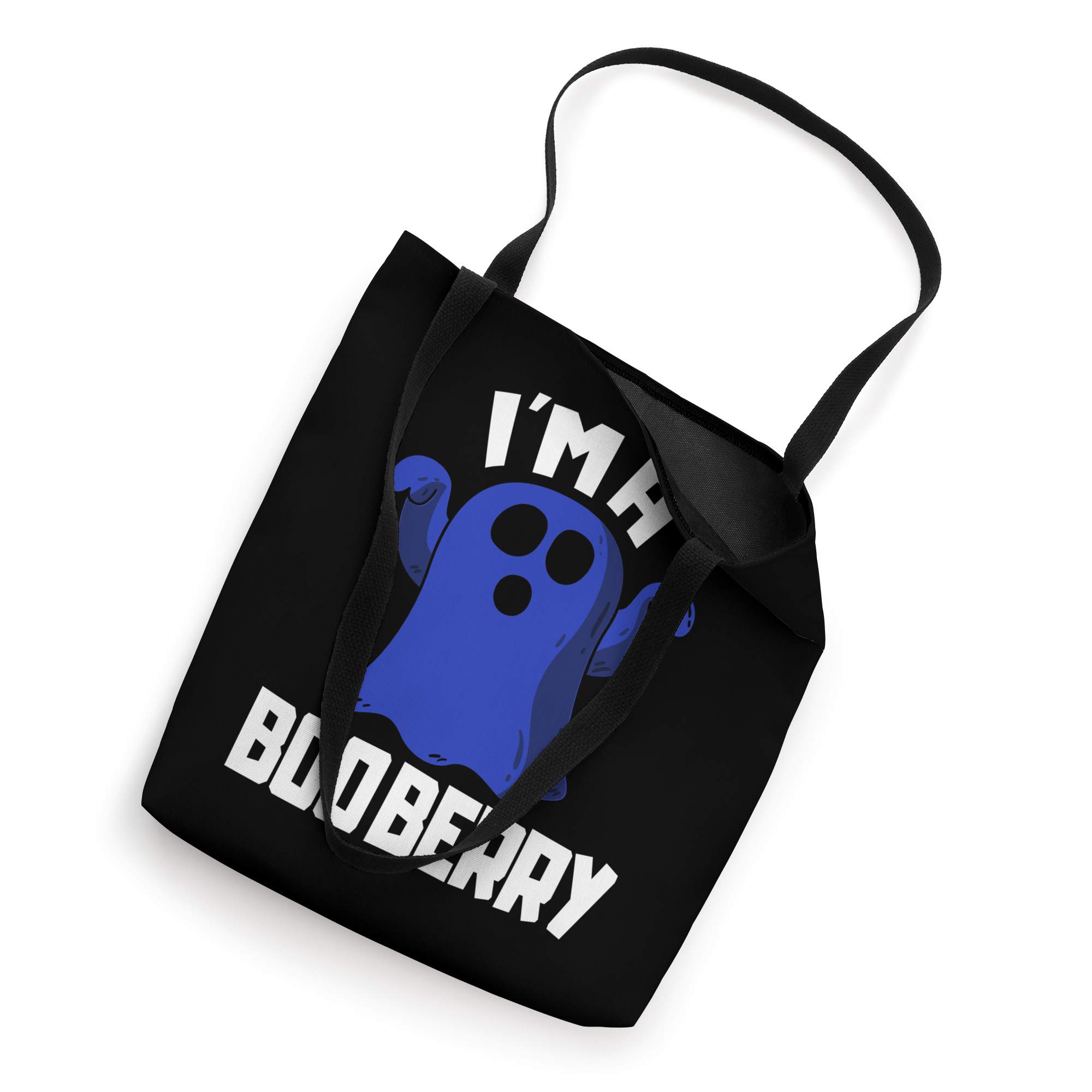 Boo Berry Halloween Funny Blueberry for Berries Fans Tote Bag
