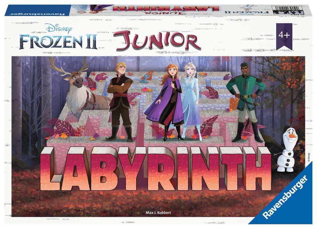 Ravensburger Disney Frozen 2 Junior Labyrinth Family Game for Boy & Girls Age 4 & Up! -The Classic Moving Maze Game (20416)