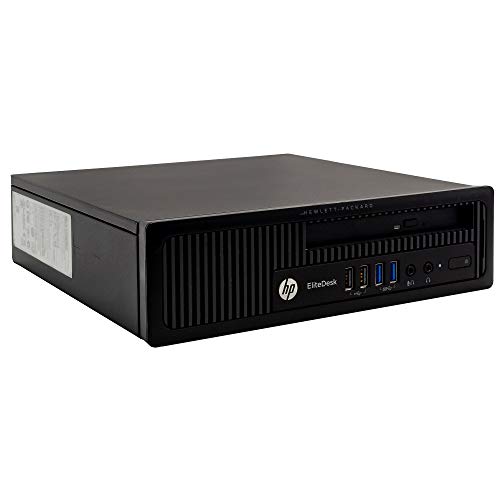 HP ProDesk Small Form Desktop Computer PC, Intel Quad Core i5-4570 up to 3.6GHz, 16GB Ram, 240GB SSD, USB WIFI, 4K Support, DP, VGA, Windows 10 Pro 64 Language Supports English/Spanish/French(Renewed)