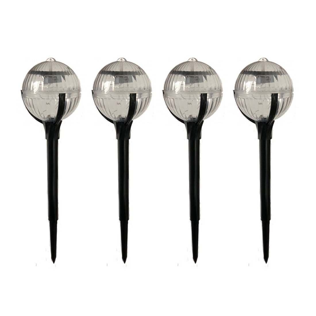 Penfly LED 4pcs Solar Power Decorative Landscape Light Night Mood Lamp Home Outdoor Home Garden Yard Pathway Lawn Grassland RGB Color Auto ON/Off